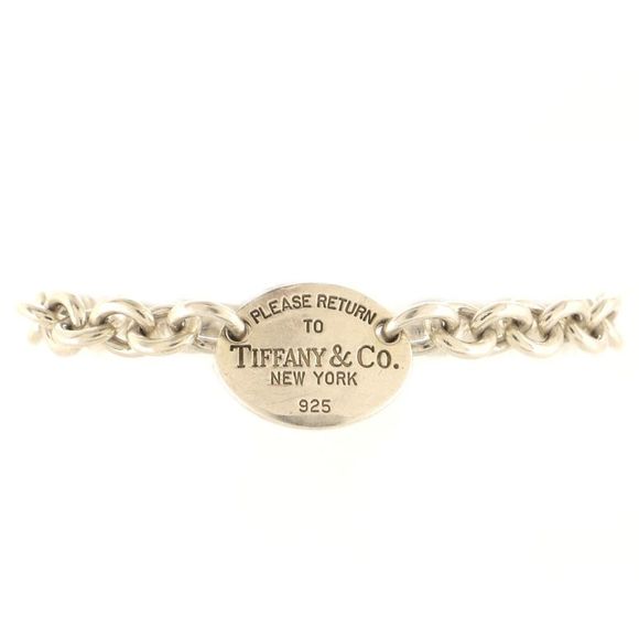 Tiffany & Co. | Jewelry | Tiffany Co Return To Tiffany Oval Tag ...